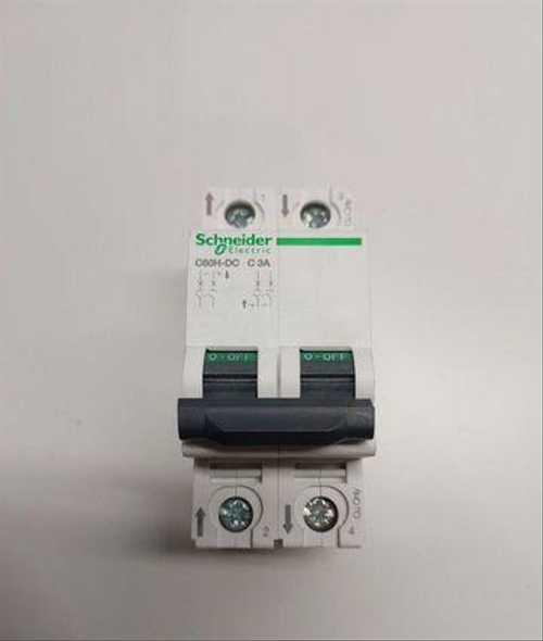 Schneider Electric A9N61523 C60H-DC 2П 3А