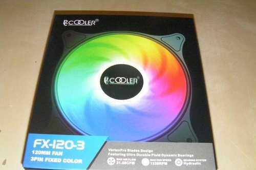 Pccooler Fx 120 Rgb Fan Вентилятор для корпуса