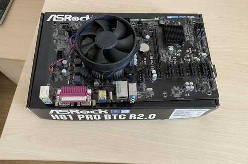 Asrock h81 pro btc r2.0 + Celeron g1840