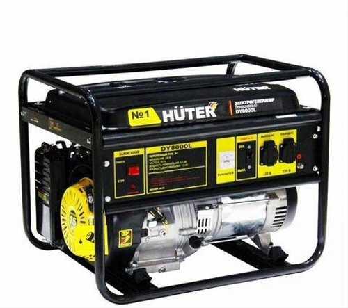 Бензиновый генератор huter DY8000L