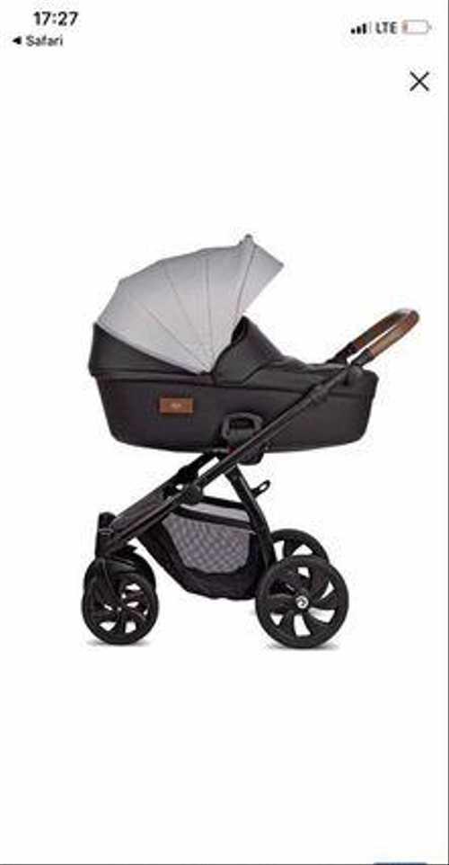 Коляска Коляска Tutis Aero 2 в 1 2019 черная