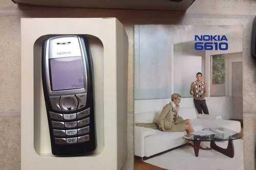 Телефон Nokia 6610 Black original
