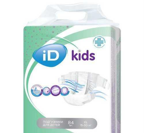 Подгузники ID kids детские XL