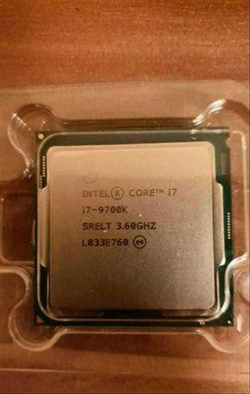 Процессор i7 9700k новый. Обмен