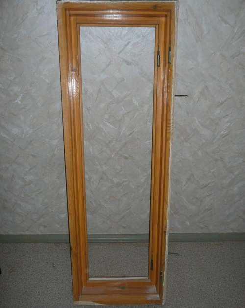 Деревянный балконный блок