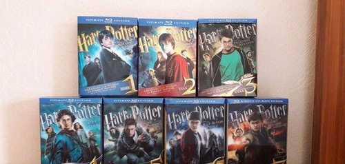 Гарри Поттер 8 фильмов Blu ray
