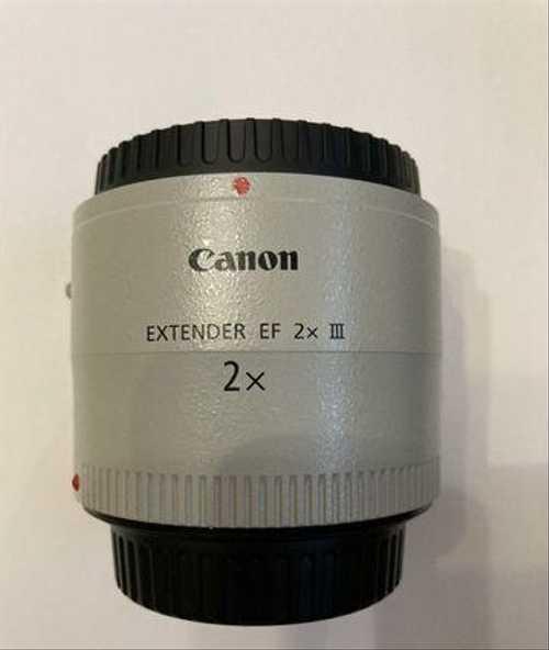 Canon extender ef 2x iii