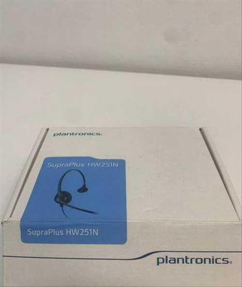 Гарнитура Plantronics SupraPlus HW251N