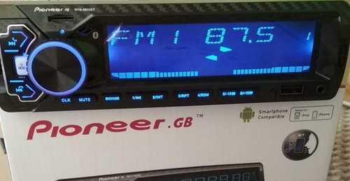 Автомагнитола Pioneer.GB MVH-5806вт (блютуз)