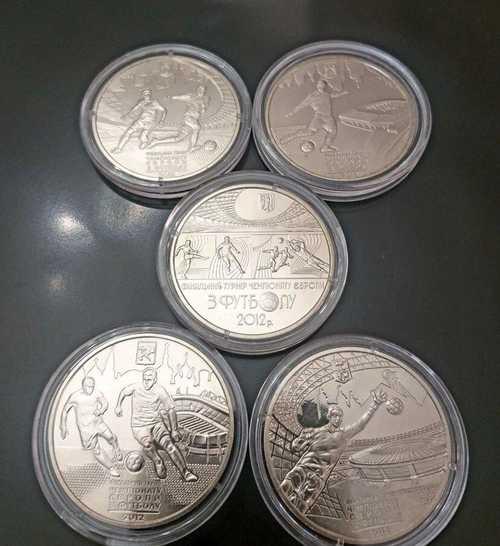 Монеты Украины, юбилейные, уефа 2012