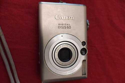 Фотоаппарат Canon digital ixus 60