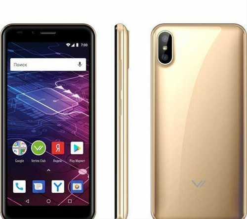 Смартфон Vertex Click NFC новый смартфон