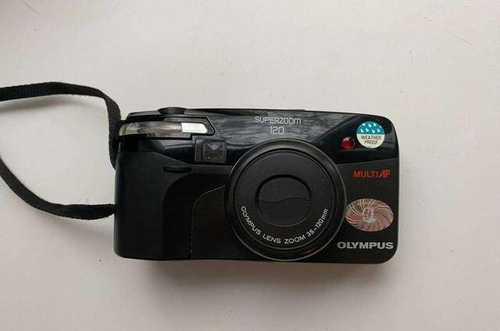 Плёночный фотоаппарат Olympus superzoom 120