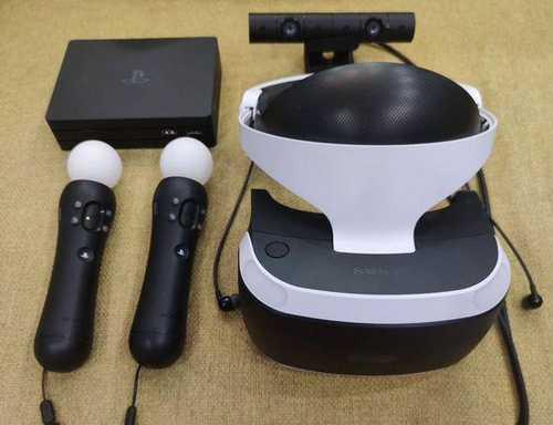 Ps vr + 2 ps moves + camera + переходник на ps5
