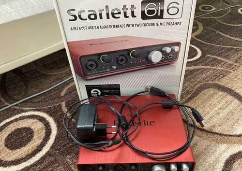 Звуковая карта Focusrite Scarlett 6i6