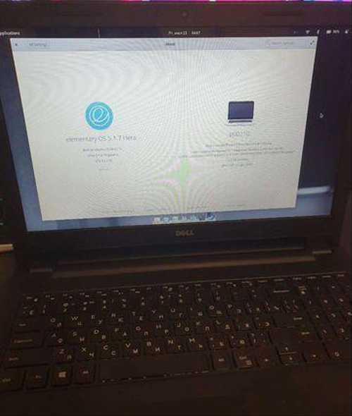 Ноутбук Dell inspirion 3542 intel Core i5