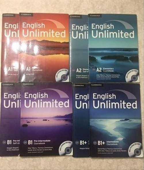 English Unlimited A1, A2, B1, B1+