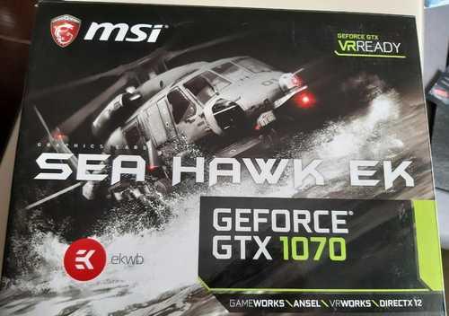 Видеокарта MSI GTX 1070 Sea Hawk EK