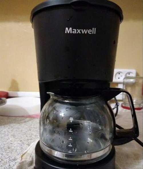 Кофеварка maxwell mw 1657BK