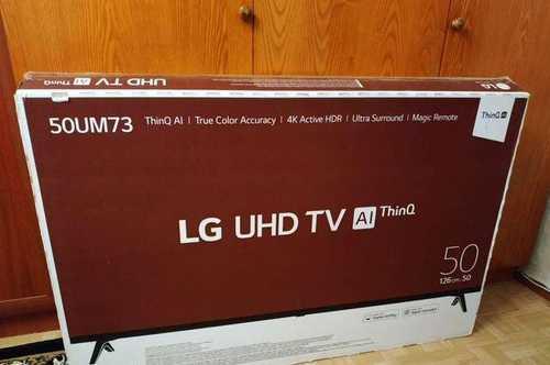 Телевизор 4K LG 50UM7300PLB