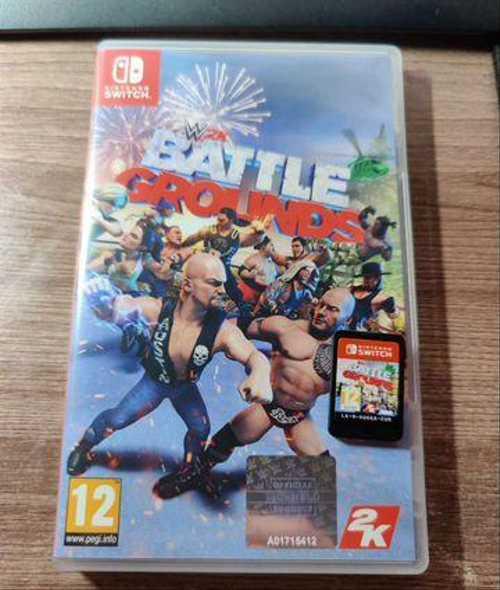 WWE 2K Battlegrounds Nintendo switch реслинг