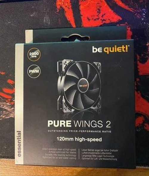 Новый кулер be quiet pure wings 2 120мм