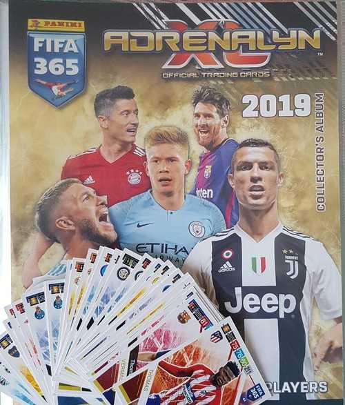 Карточки Adrenalyn XL fifa 365 2019