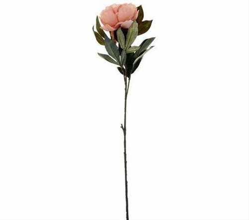 Цветок искусственный пион высота - 80см, розовый Lefard 283-612