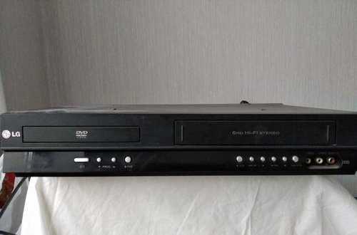 DVD рекордер и VHS видеомагнитофон LG DC 778
