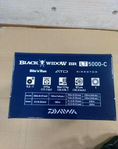 Daiwa black widow Lt4000c и Lt5000c
