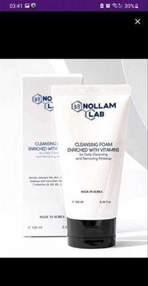 Пенка для умывания Nollam Lab (Korea)