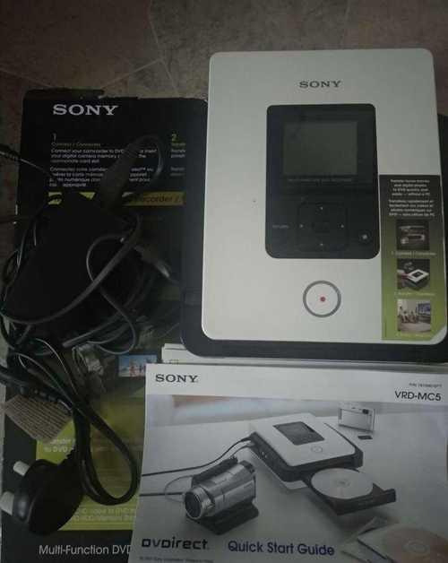 Sony DVD recorder vrd-mc5
