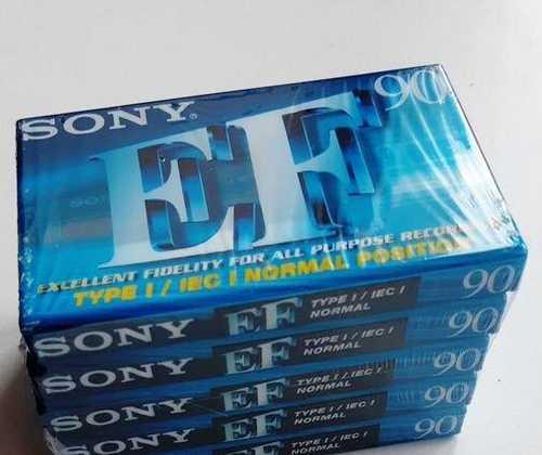 Аудиокассеты sony EF90 (C-90EFB)