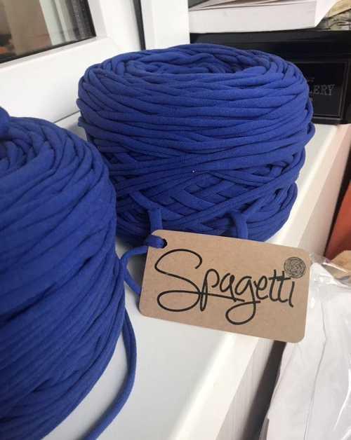 Ленточная пряжа Spagetti новая