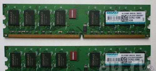 Озу kingmax ddr2 1066 2gb