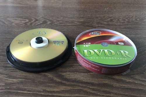 DVD-R диски 8 шт
