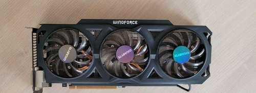 Видеокарта Gigabyte r9 270x WindForce 256bit