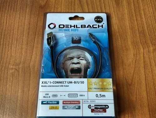 Кабель USB A / micro USB - Oehlbach XXL 0.5m