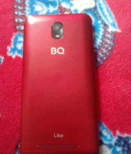 Новый смартфон BQ-5047L Like red