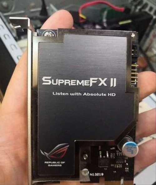 Звуковая карта Asus SupremeFX II