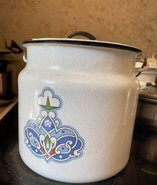 Бидон эмалированный