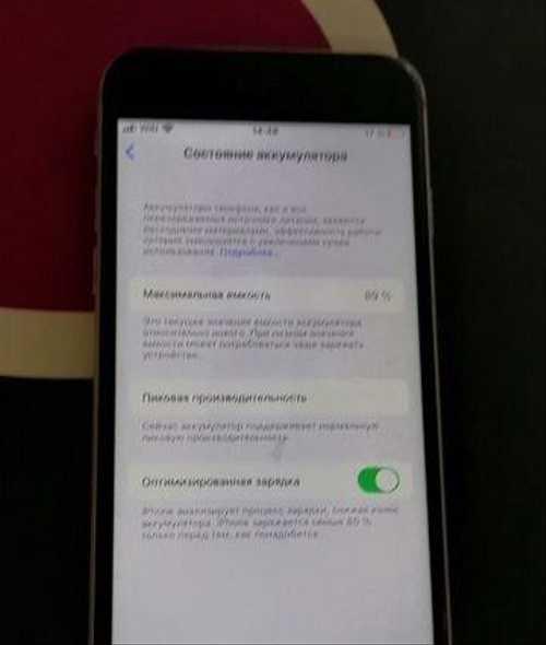 Мобильный телефон iPhone 6s