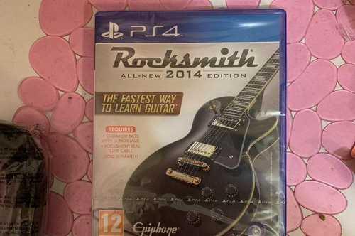 Игра для playstation ps4 rocksmith 2014