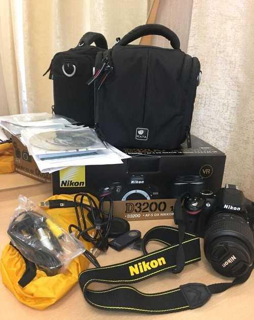 Nikon d3200 kit 18-55mm vr