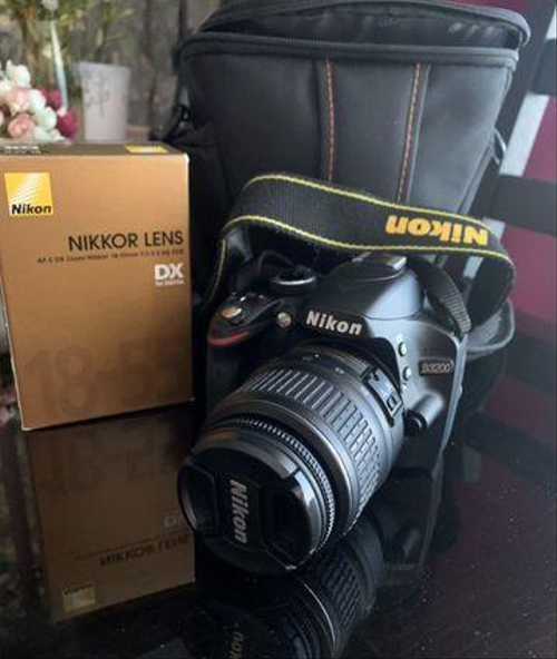 Зеркальный фотоаппарат Nikon d3200 kit