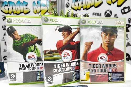 Tiger Woods PGA Tour 06/08/09 (Xbox 360) Б/У