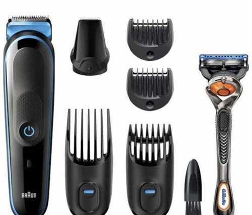Новый триммер Braun MGK 5245 + бритва Gillette
