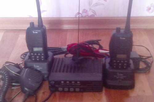 Комплект профессиональных раций icom
