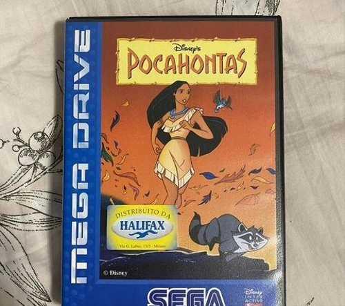 Pocahontas картридж Sega original