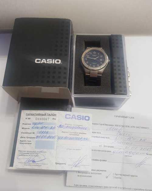 Часы Casio LIN 164 titanium